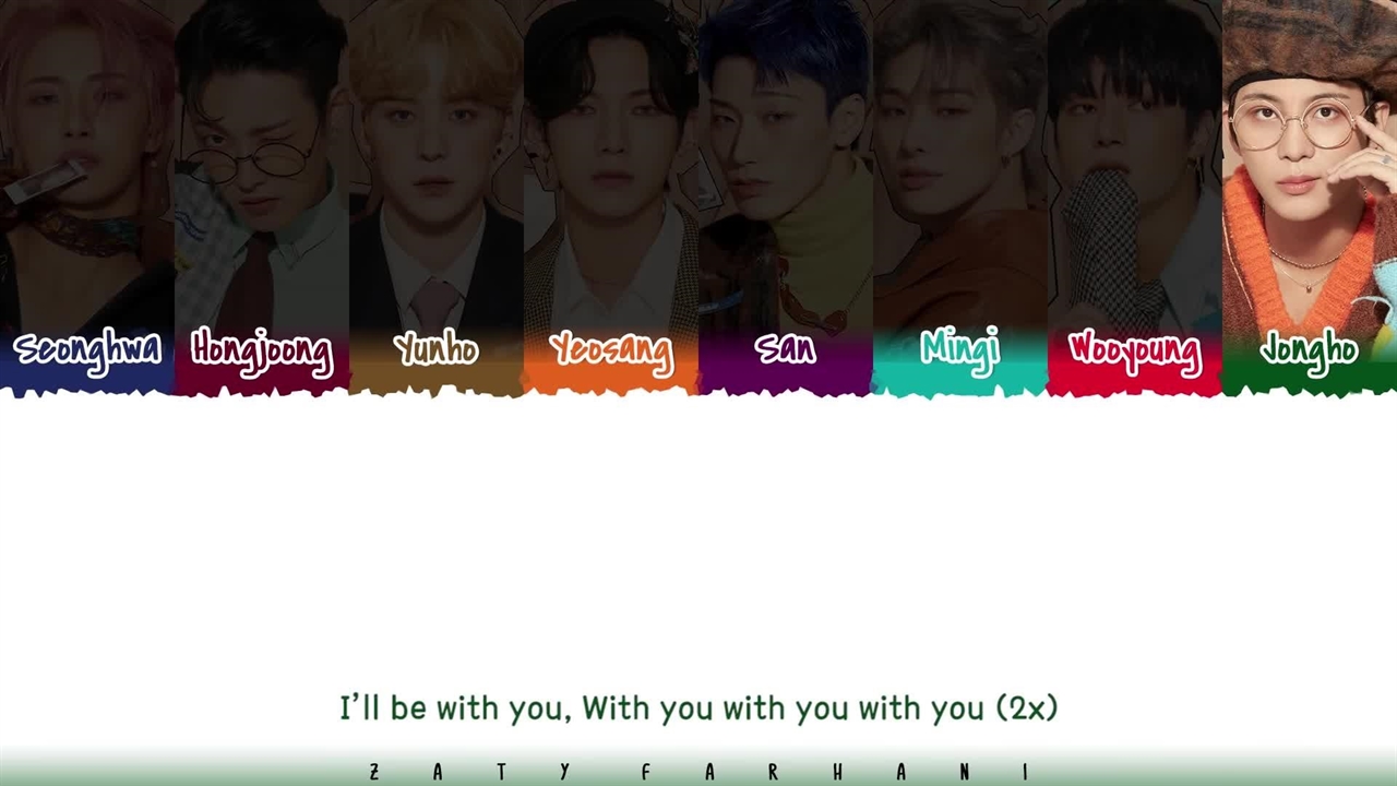 [#درخواستی] ATEEZ - 'Be With You' Lyrics Color Coded_Han_Rom_Eng - نماشا
