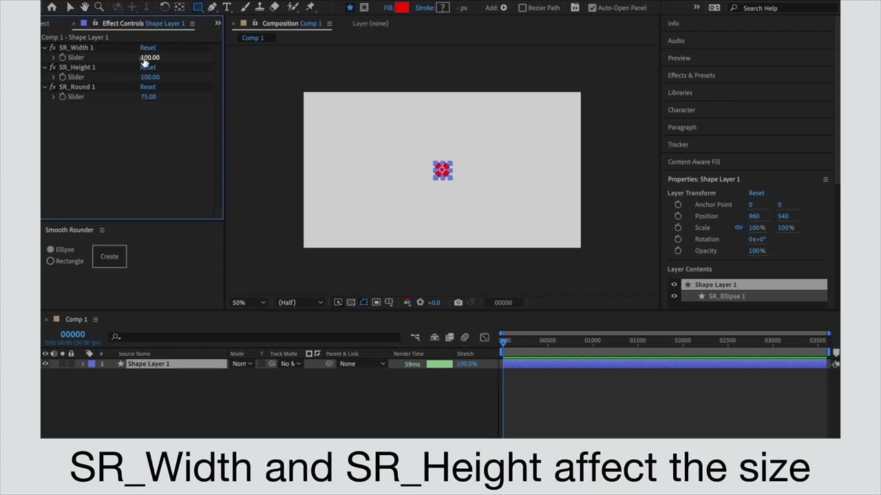 آموزش مقدماتی Smooth Rounder اسکریپت افترافکت + دانلود - نماشا
